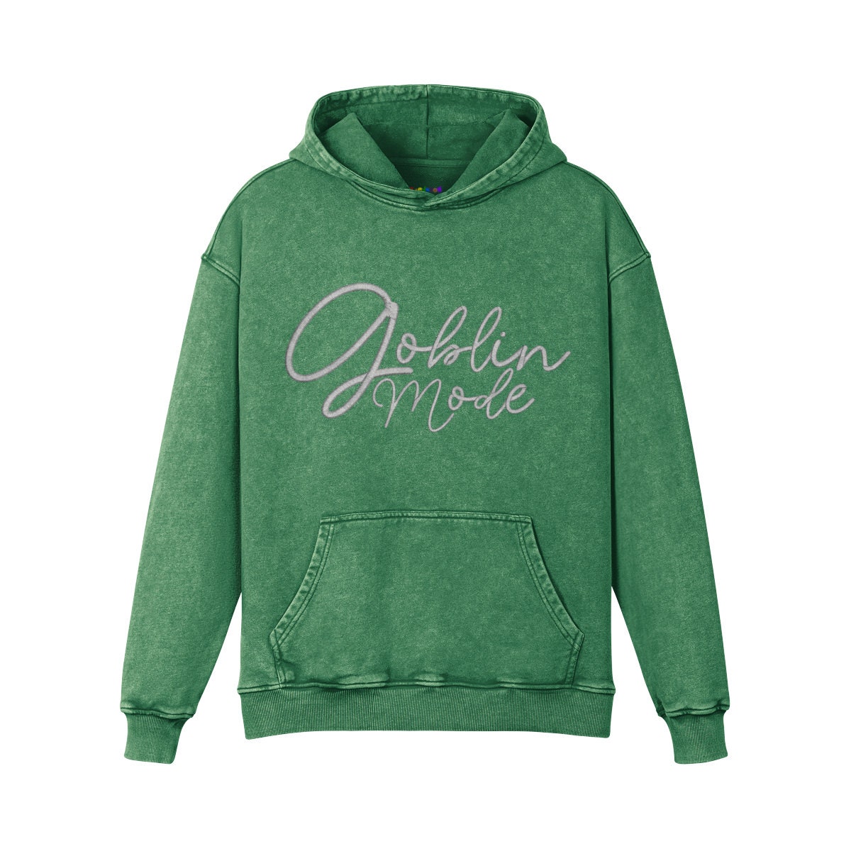 Goblin Mode Hoodie, Faux Embroidery Sweater, Goblincore Fashion ...
