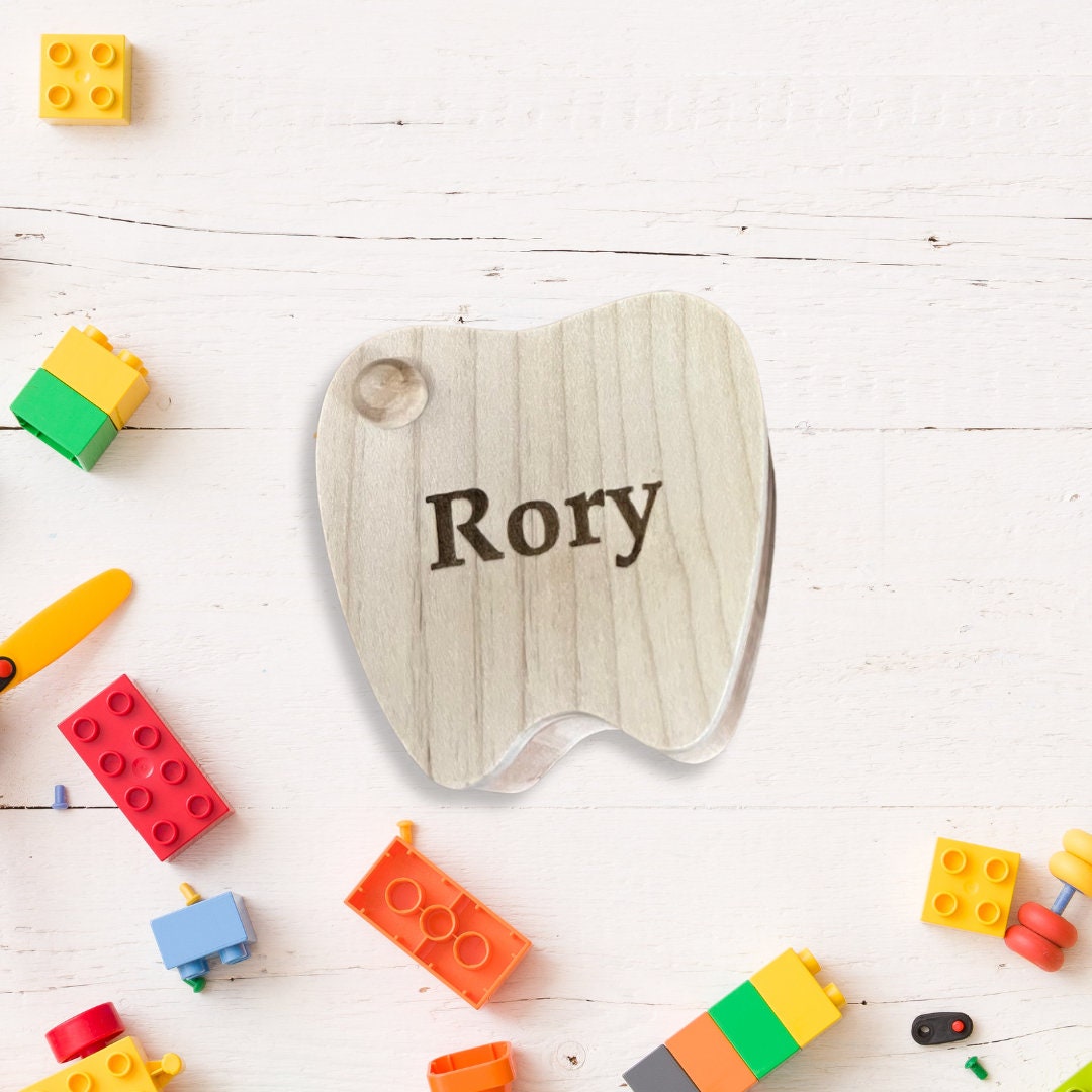 Personalized Tooth Holder- Wooden - Etsy