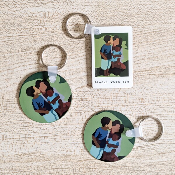 Custom Keychain - Etsy