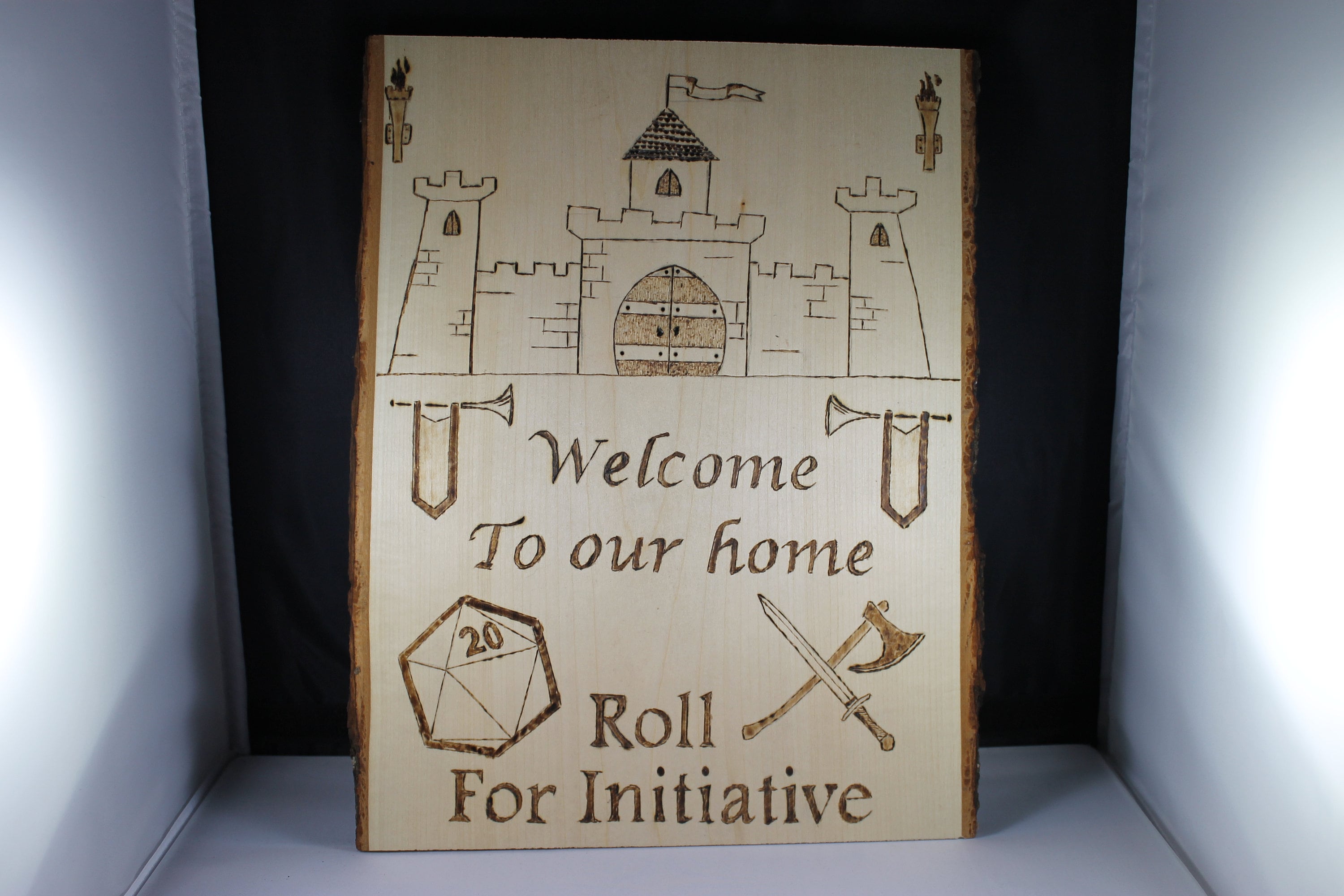 Roll for Initiative Welcome Sign - Etsy