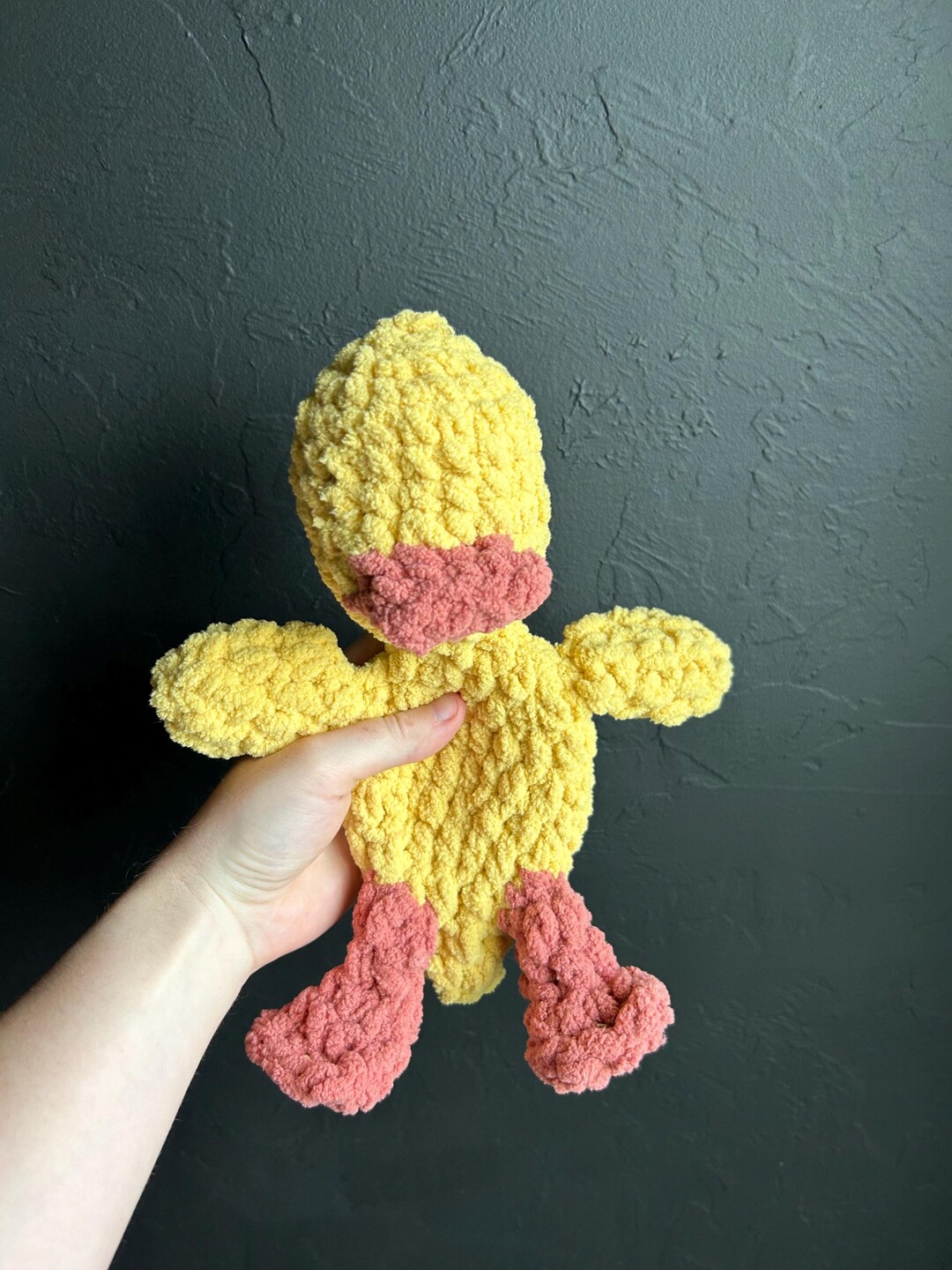 READY TO SHIP- Mini Duck Snuggler, Della Duck, Mallard, Fuzzy Duck ...