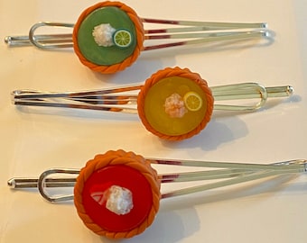 Food Hair Clip - Etsy
