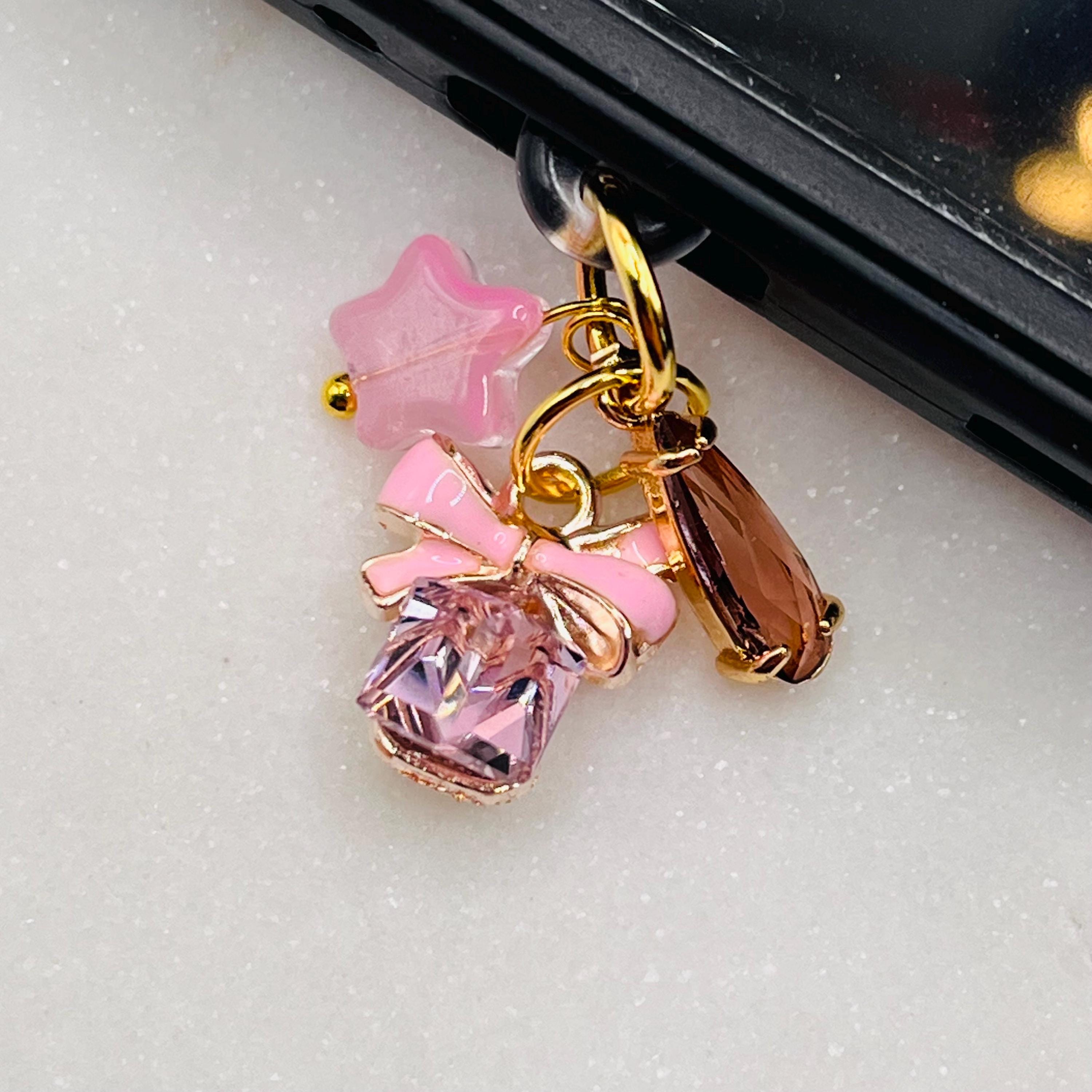 Handmade USB-C Charm: Crystal Bling Sparkly Phone Dust Plug - Etsy