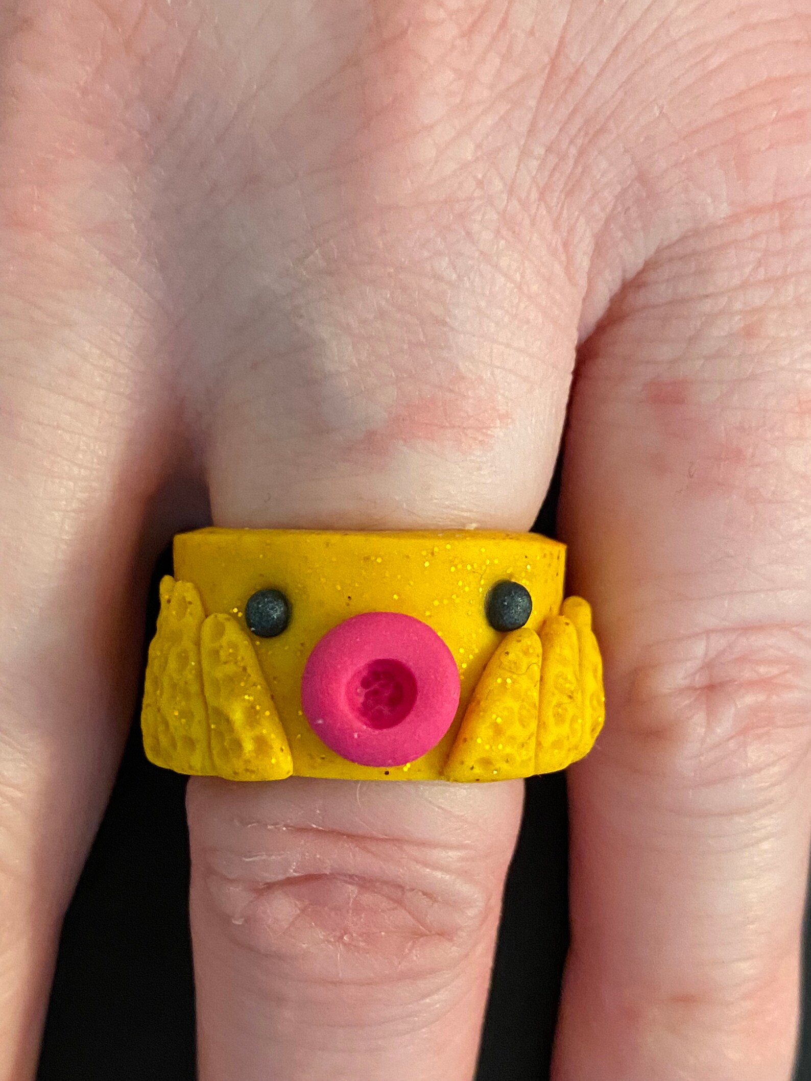 Polymer Clay Rings Animal Rings Frog Ring Clay Frog Ring | Etsy