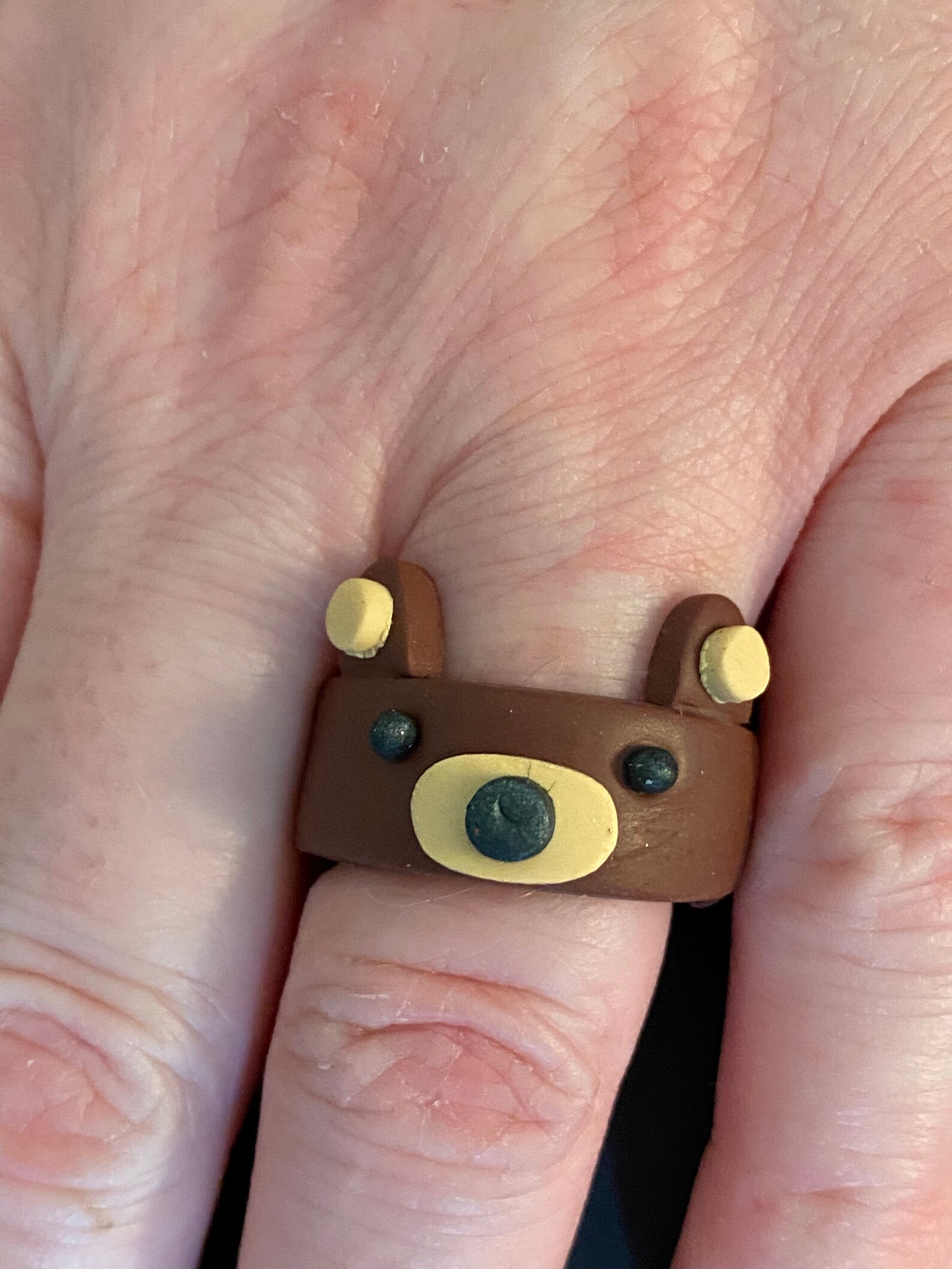 Polymer Clay Rings Animal Rings Frog Ring Clay Frog Ring | Etsy