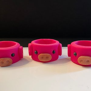 Polymer clay rings animal rings frog ring clay frog ring | Etsy