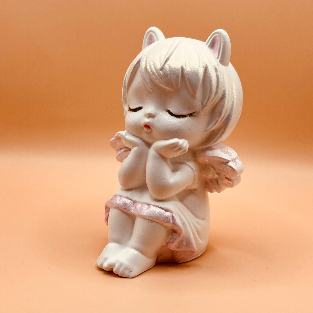 Cat Girl Figure, Cat Girl Figurine, Neko Figure, Desk Buddy, Gift for ...
