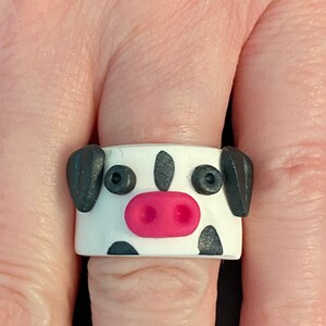 Polymer Clay Rings, Animal Rings, Frog Ring, Clay Frog Ring, Cute Ring ...