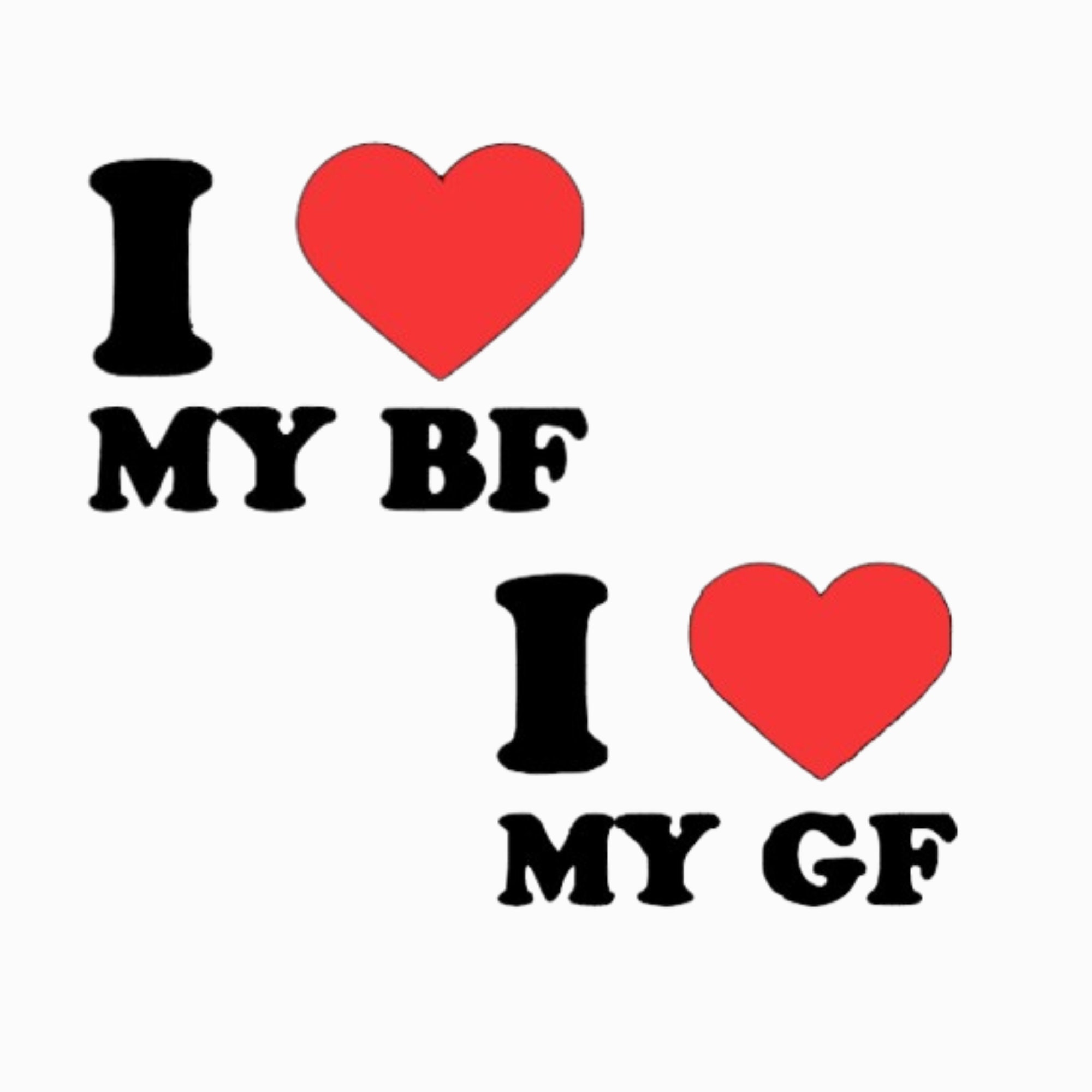 I Heart blank Vinyl Decals - Etsy