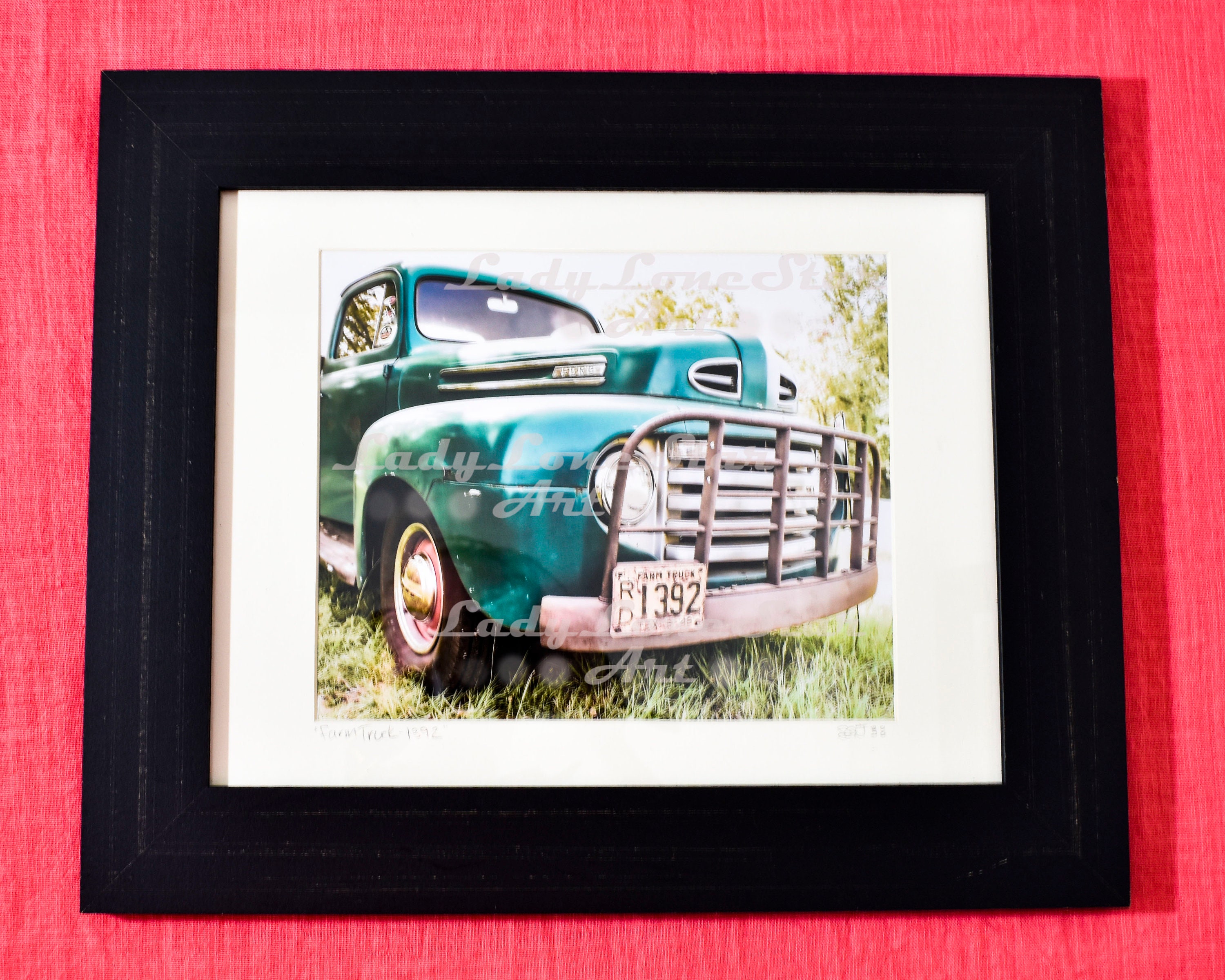 Rustic Farm Decor | Classic Auto Photo | Vintage Truck Art | Classic ...