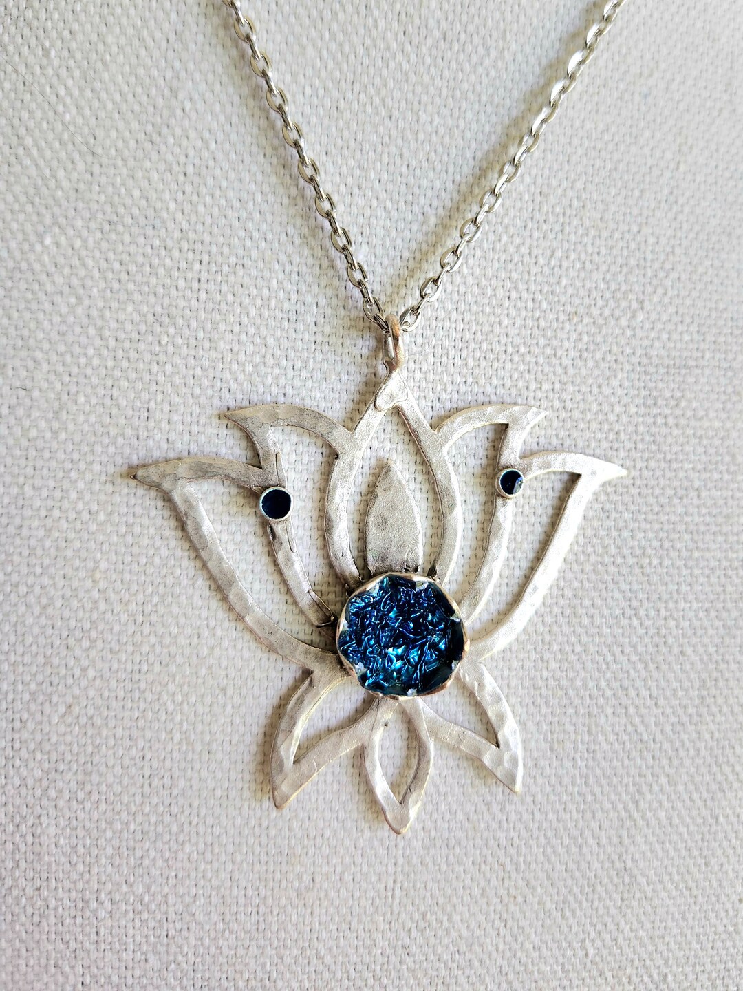 Lotus Flower Style Pendant - Etsy