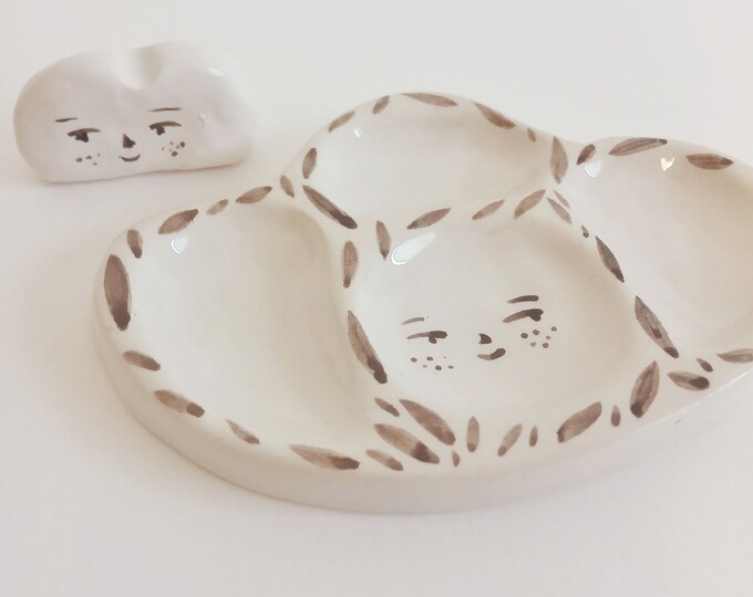 Ceramic Watercolor Palette | Handmade Ceramic Palette | Watercolor ...