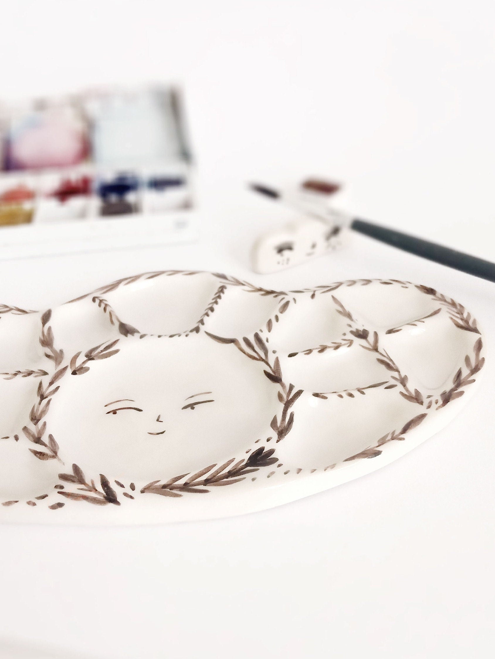 Ceramic Art Pallete - Etsy
