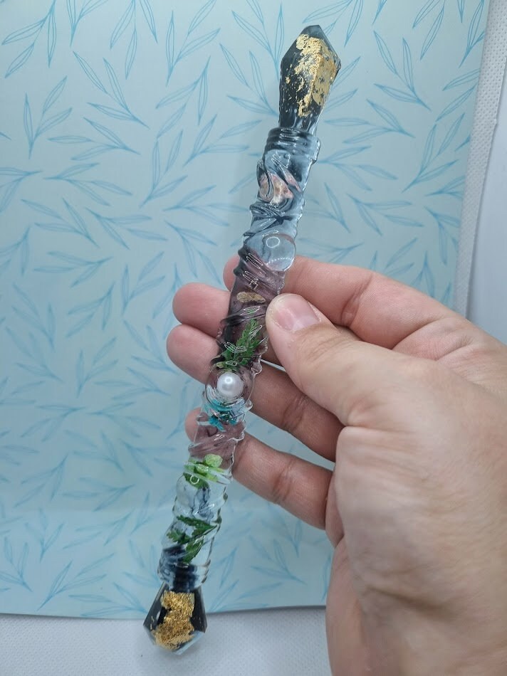 Magic Resin Wands Witches Wizards Cosplay - Etsy