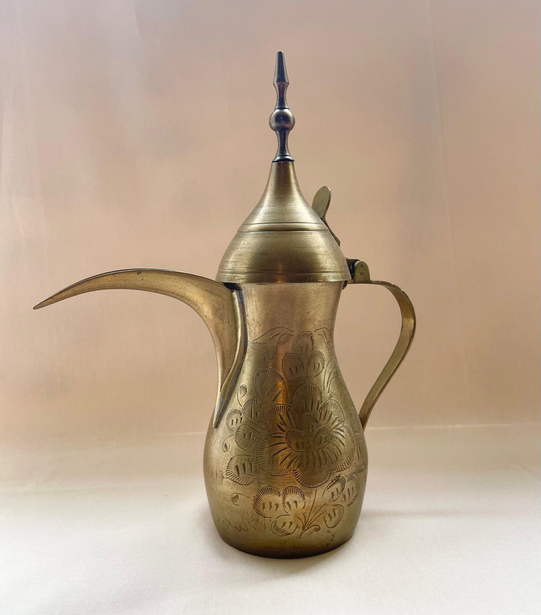 Vintage Middle Eastern Dallah Brass Teapot / Coffee Pot Decor - Etsy