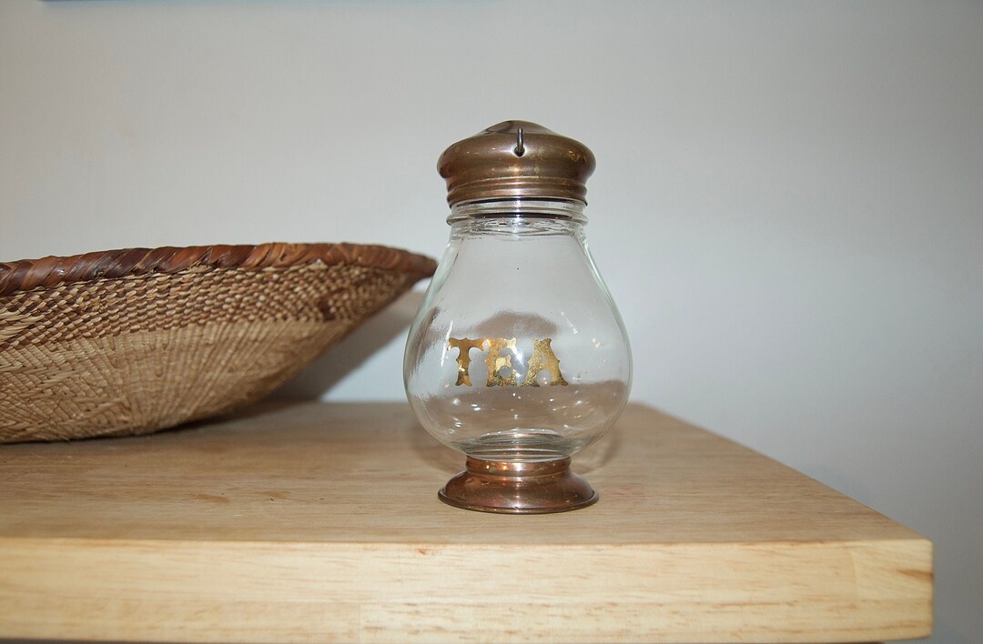 Vintage Tea Glass Steeper With Tea Bag Hook - Etsy