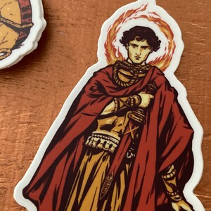 4" Saint Florian Vinyl Sticker - Etsy