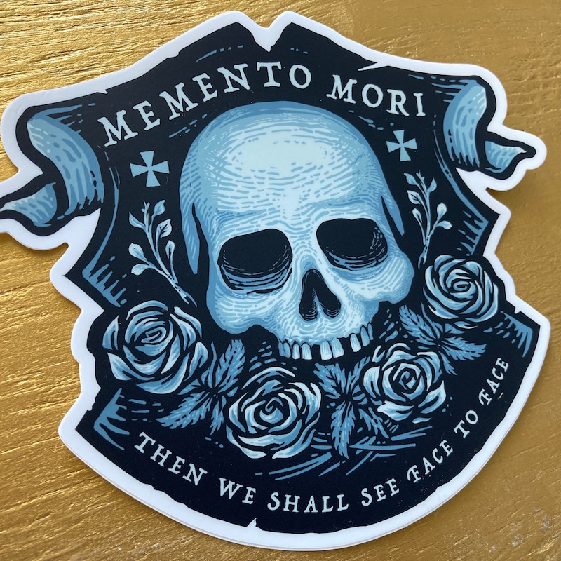 Catholic Skull Stickers - Etsy