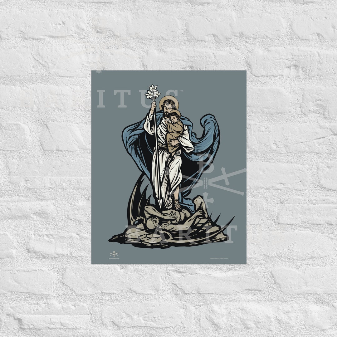 Saint Joseph, Guardian of the Redeemer 16x20 Poster - Etsy