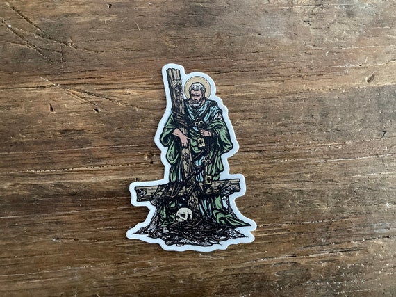 4 Saint Peter Quo Vadis Vinyl Sticker - Etsy