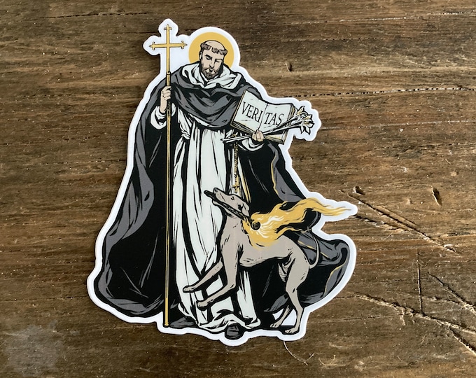 4 Saint Dominic Vinyl Sticker - Etsy
