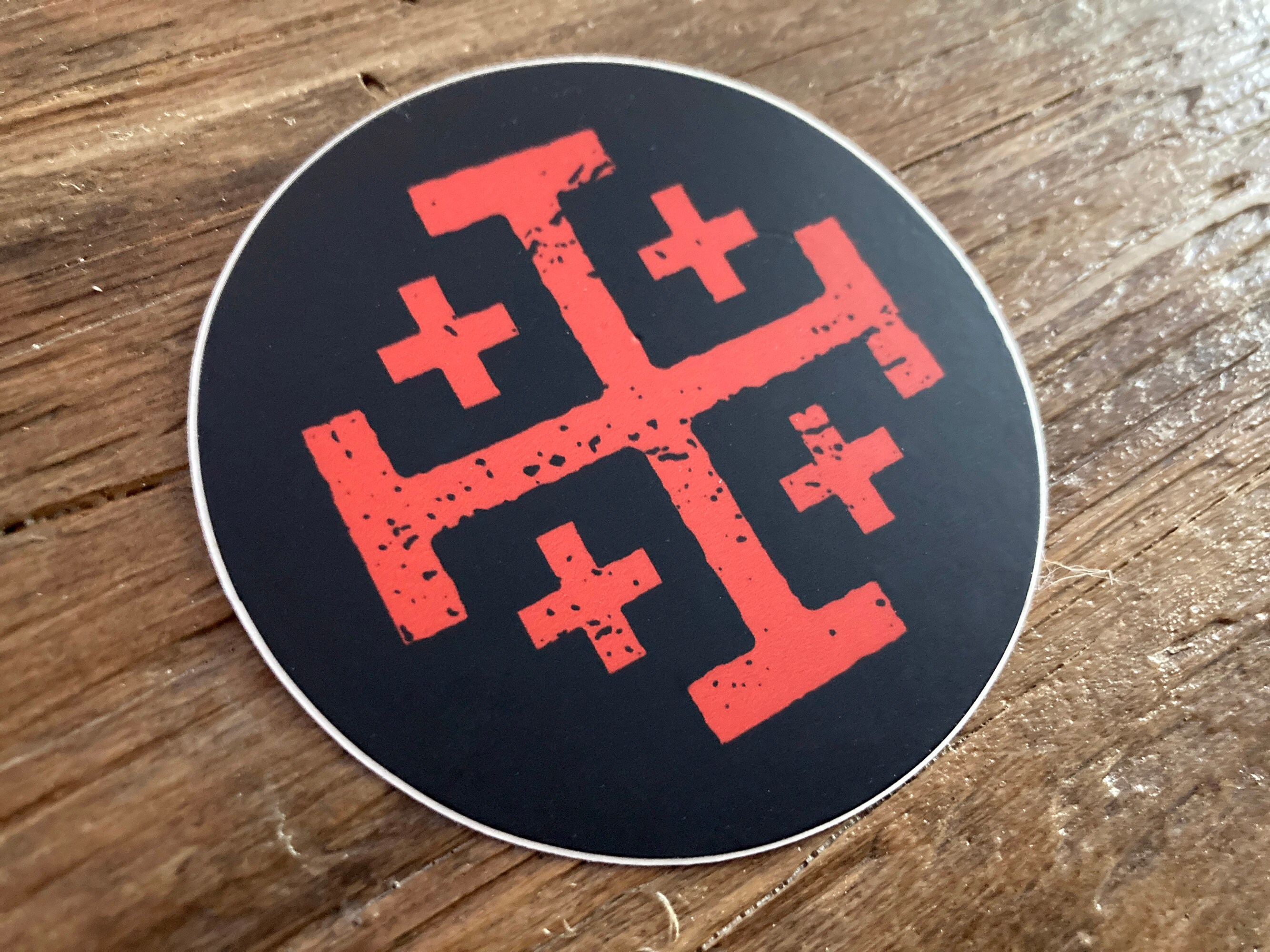 Jerusalem Cross Car Sticker Cowgirl Church Cross Girl Praying Vinyl ...