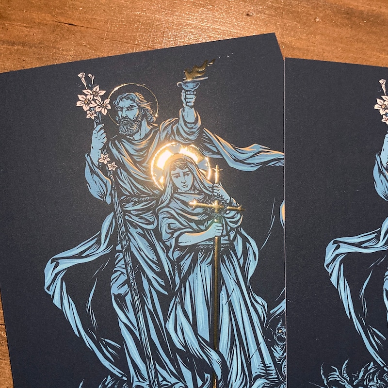 St Joseph Contemporary - Etsy