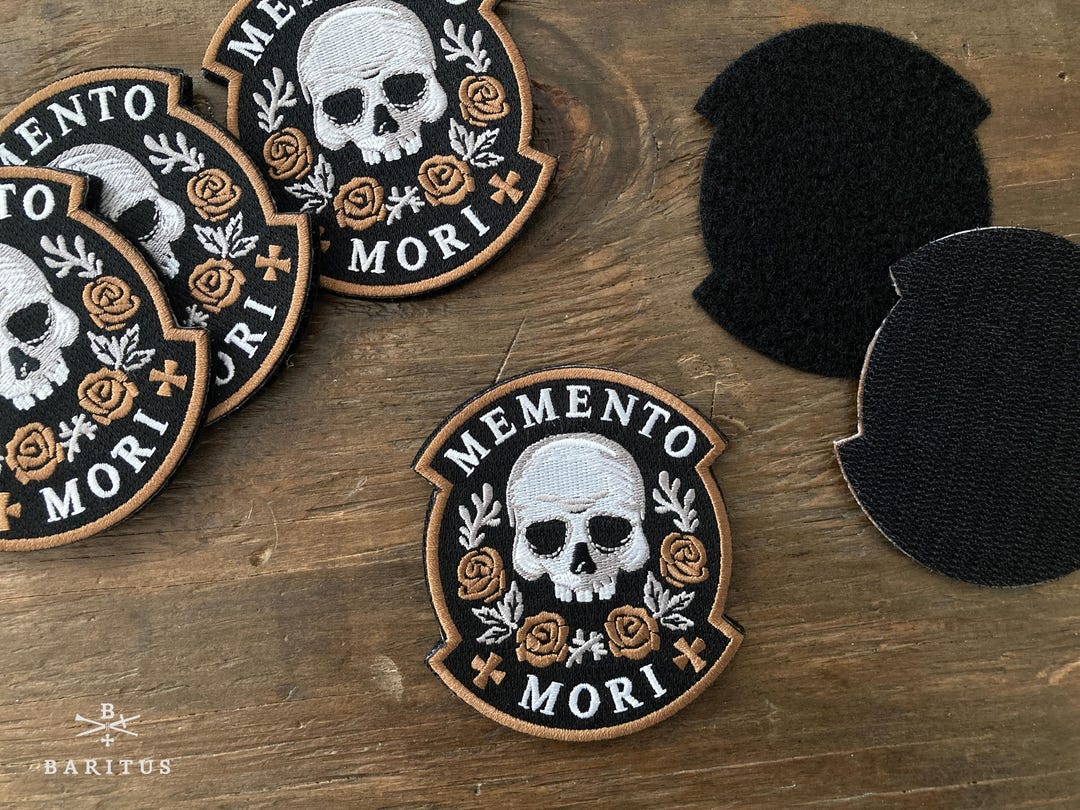 Memento Mori 3" Velcro Patch - Etsy