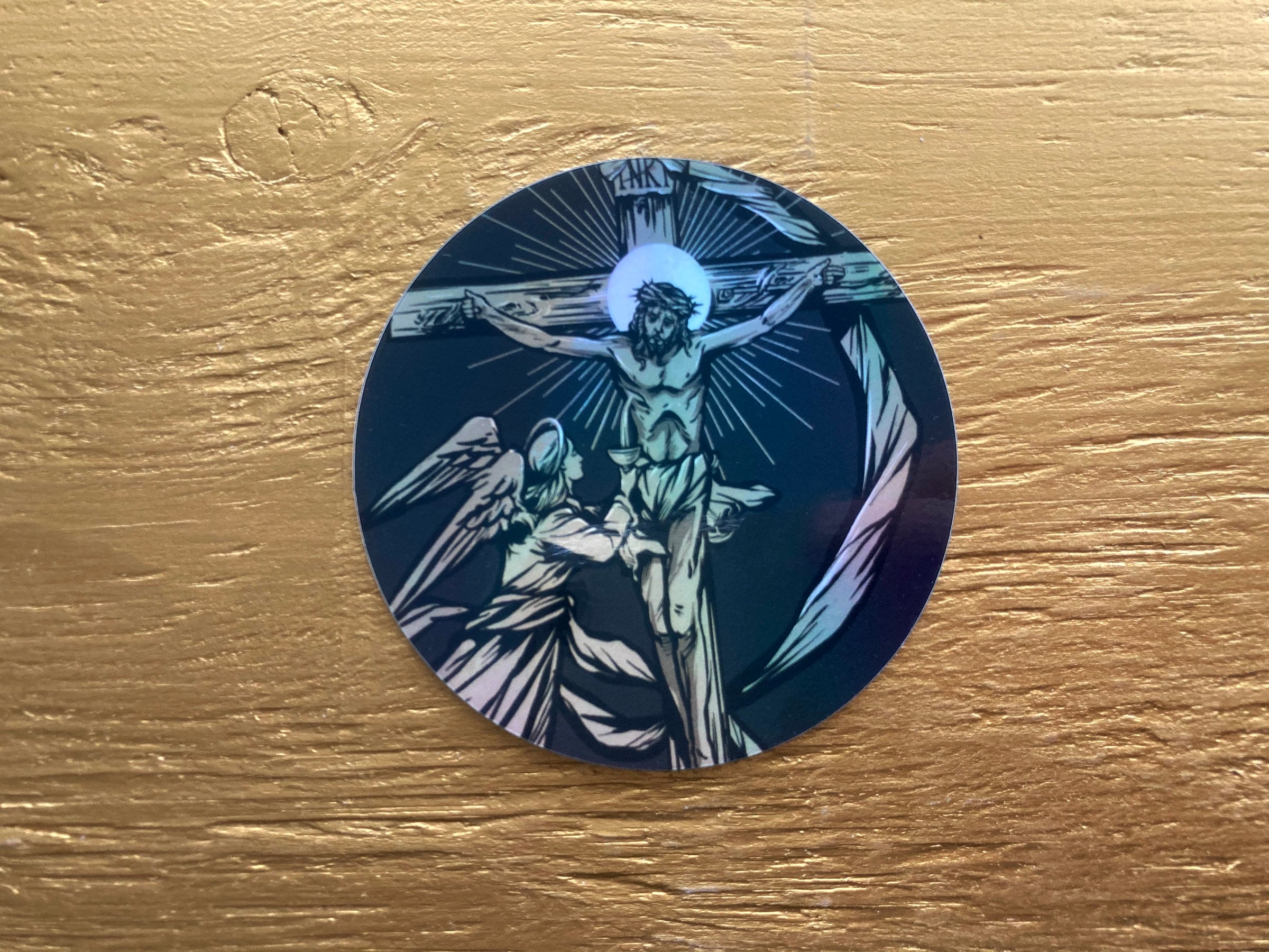 3" Behold Holographic Vinyl Sticker - Etsy