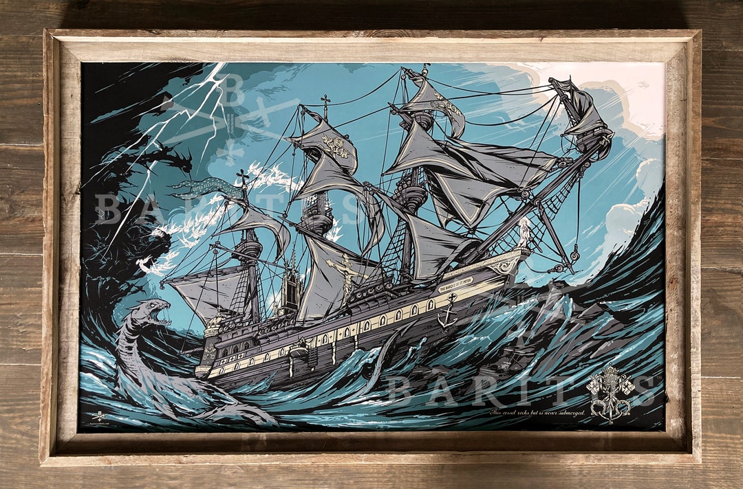The Barque of Saint Peter 24" X 36" Poster - Etsy