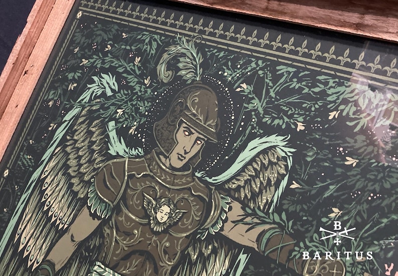 Guardian Angel 24" X 36" Poster - Etsy