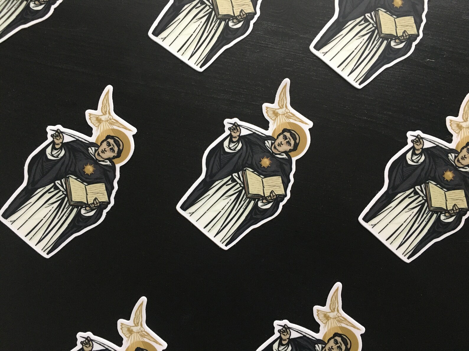 3" Saint Thomas Aquinas, the Angelic Doctor Sticker - Etsy