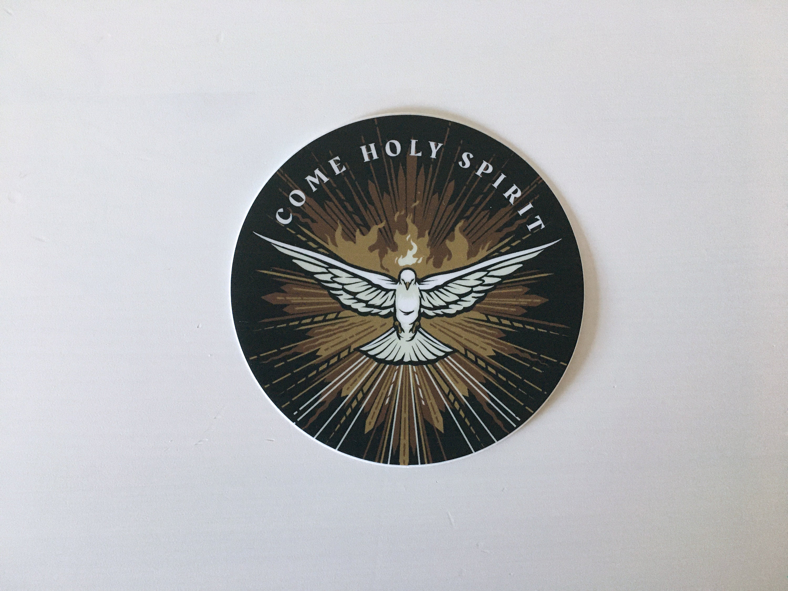 3" Come Holy Spirit Vinyl Sticker - Etsy