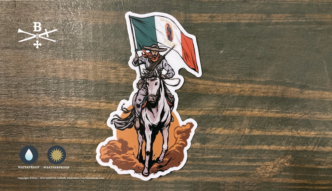 4" Mexican Cristero Fighter Vinyl Sticker - Etsy