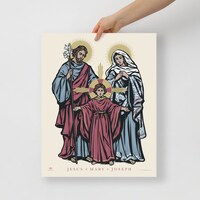The Holy Family - Etsy