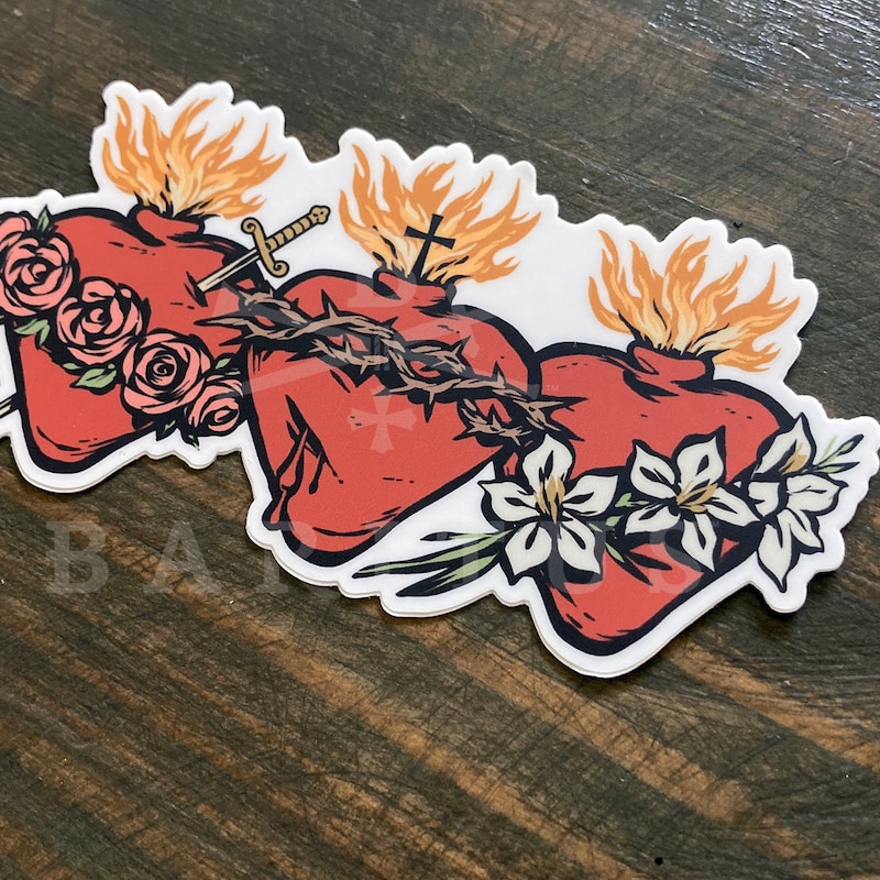 Catholic Stickers Clear - Etsy