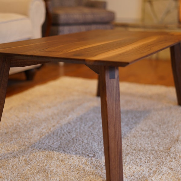Walnut Coffee Table - Etsy