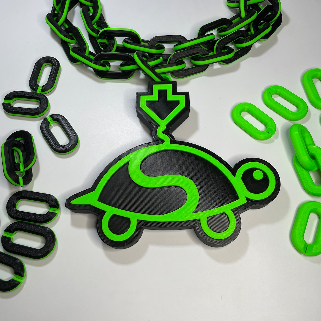 3D Printed Necklace Badges - Custom - Etsy