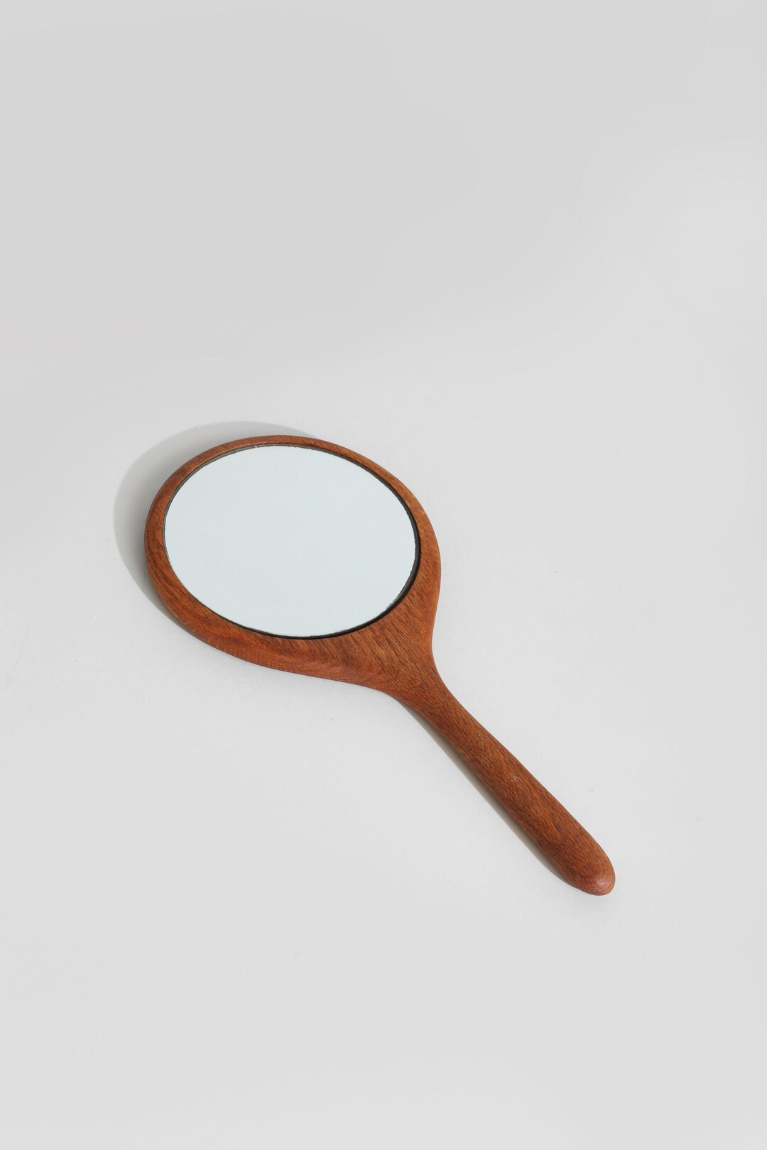 Teak Hand Mirror - Etsy