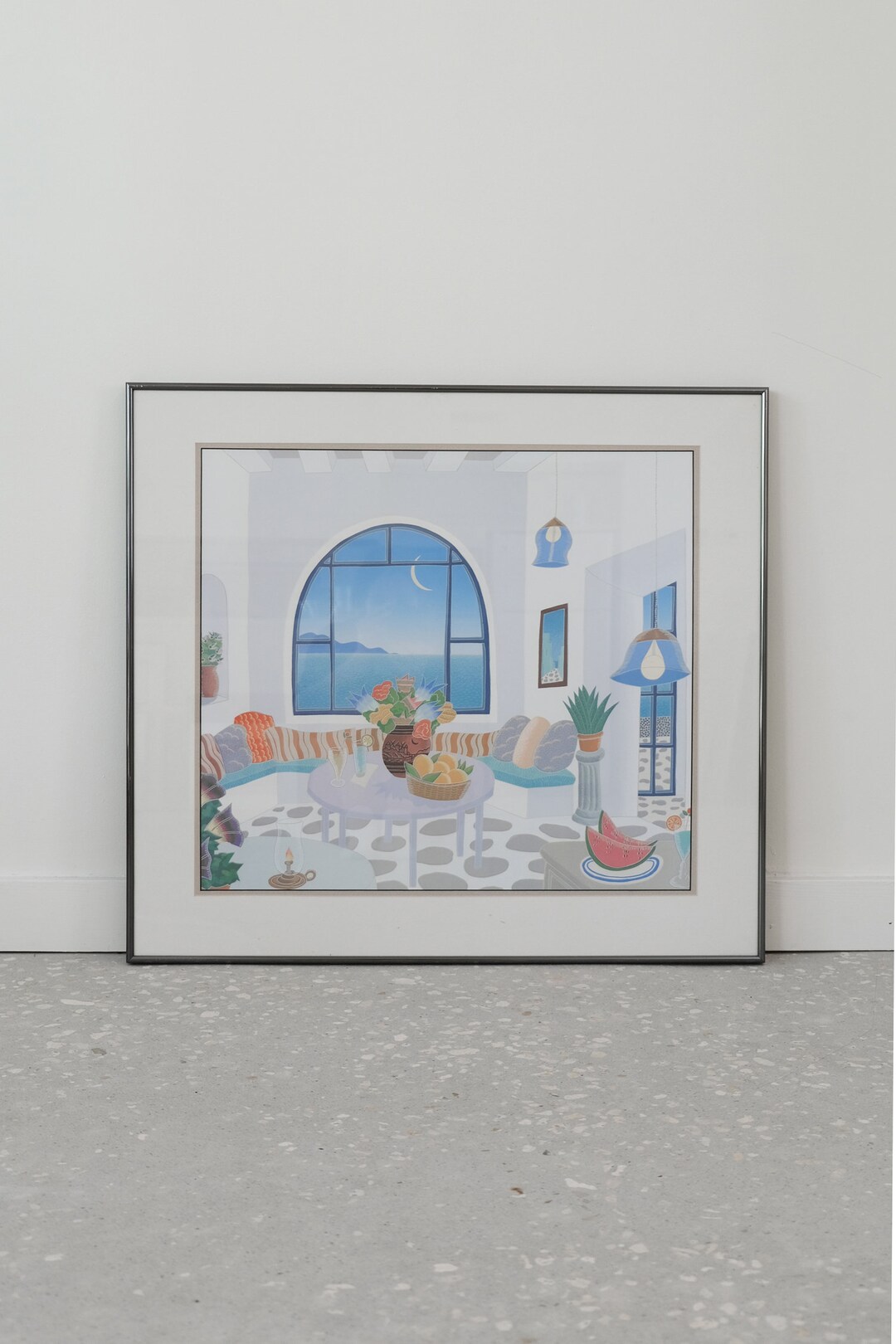 Caprice, Mykonos by Thomas Mcknight - Etsy