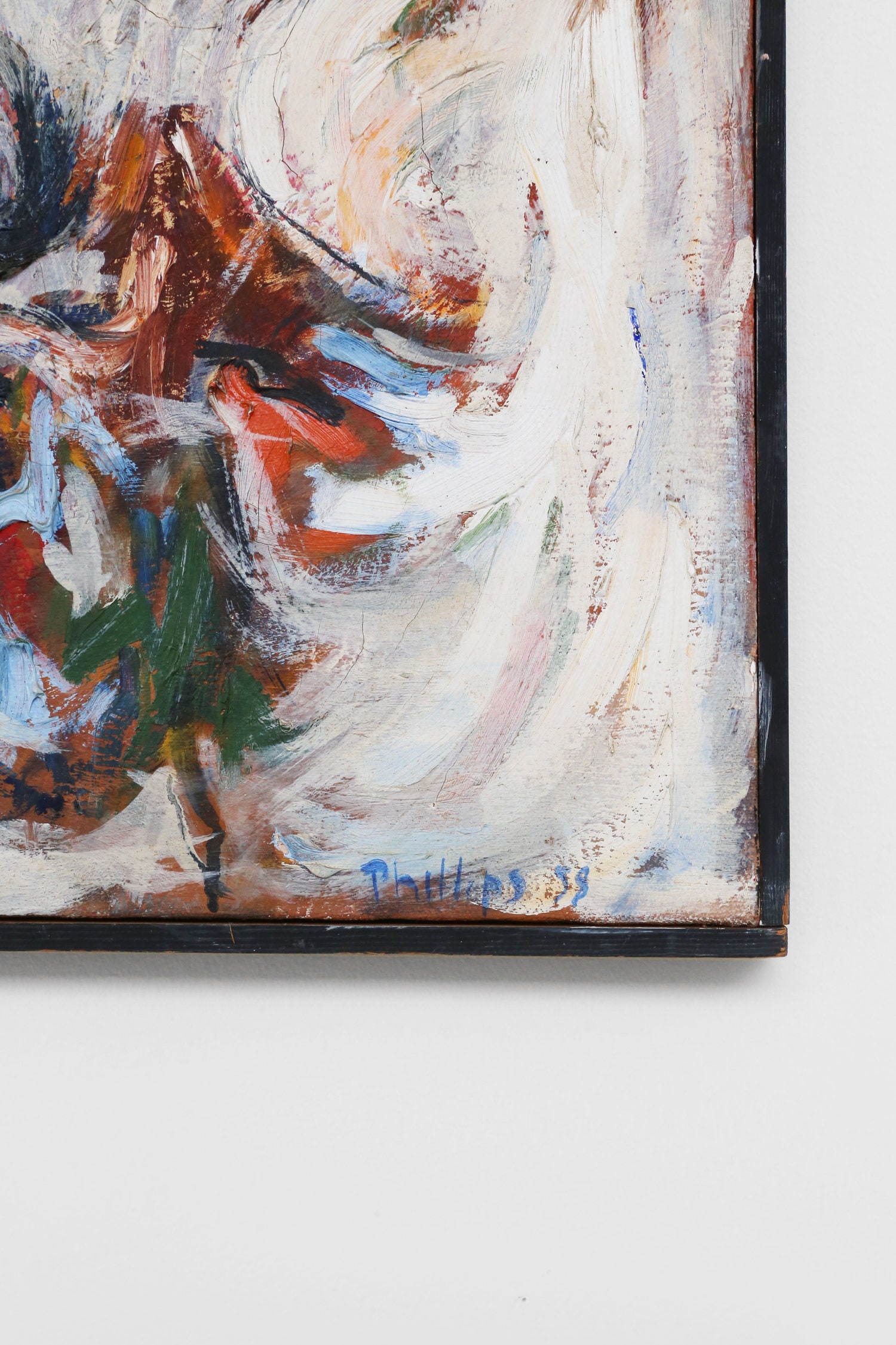 1958 Mid-century Abstract, Original Painting - Etsy