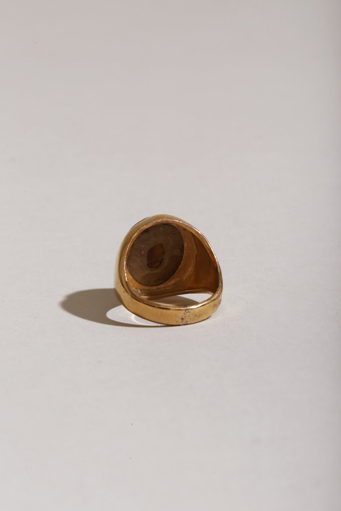 Tigers Eye Signet Ring - Etsy