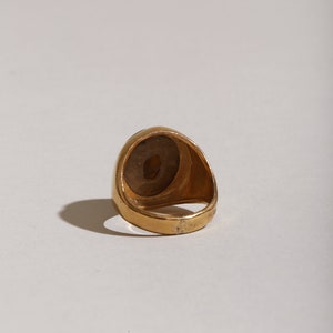 Tigers Eye Signet Ring - Etsy