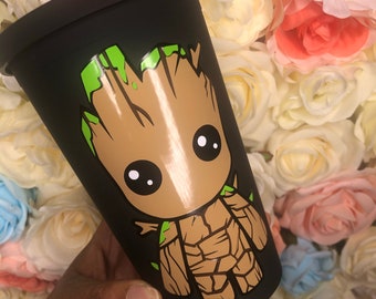 Baby Groot Cup - Etsy