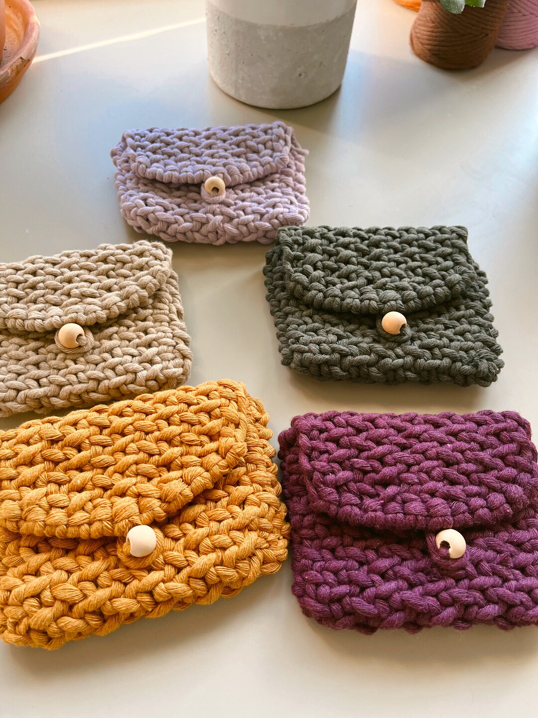 Macrame Wallet, Handmade Wallet, Gifts for Her, Mothers Day Gifts ...