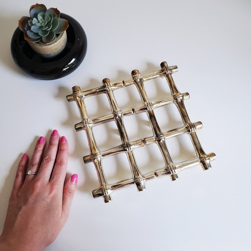 Silver Trivet - Etsy