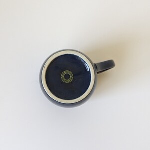 Vintage 1970s Cameron Sailboat Coffee Mug in a Dark Blue Ceramic. Great ...