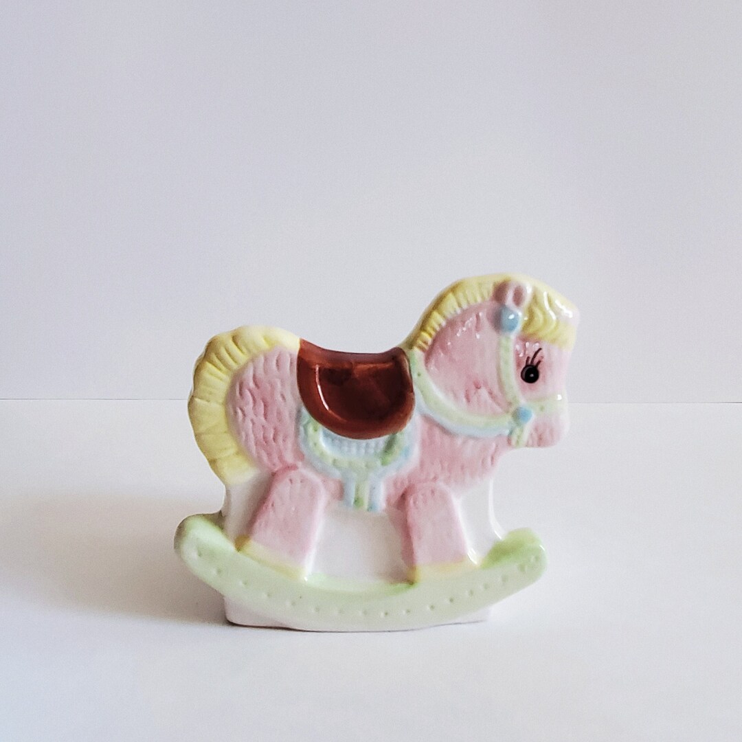 Vintage 1970s Rocking Horse Planter Ceramic Pottery Planter - Etsy