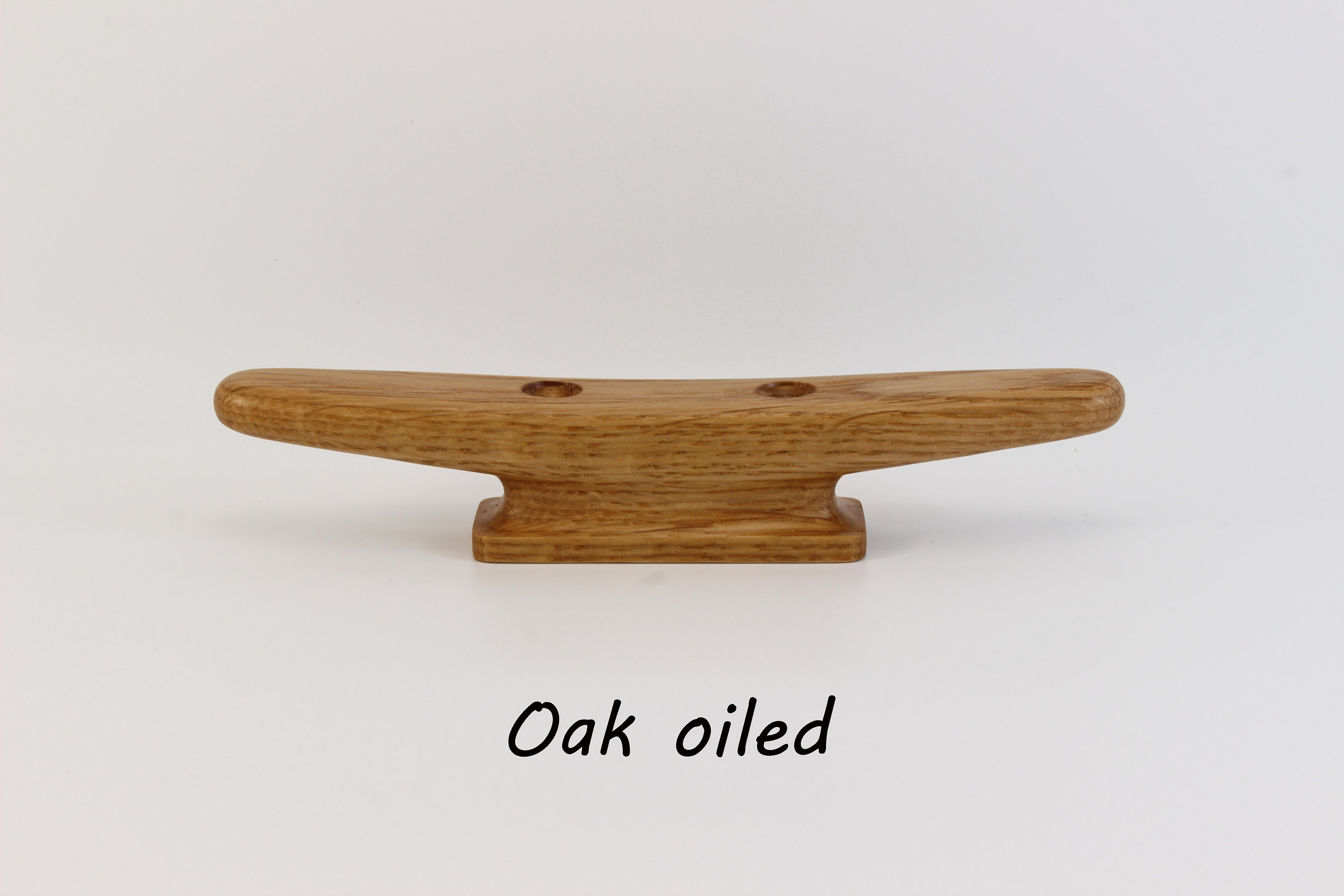 Wooden Boat Cleat 150mm 6 Inch, Oak, Oak Oiled, Ash, Black Locust ...