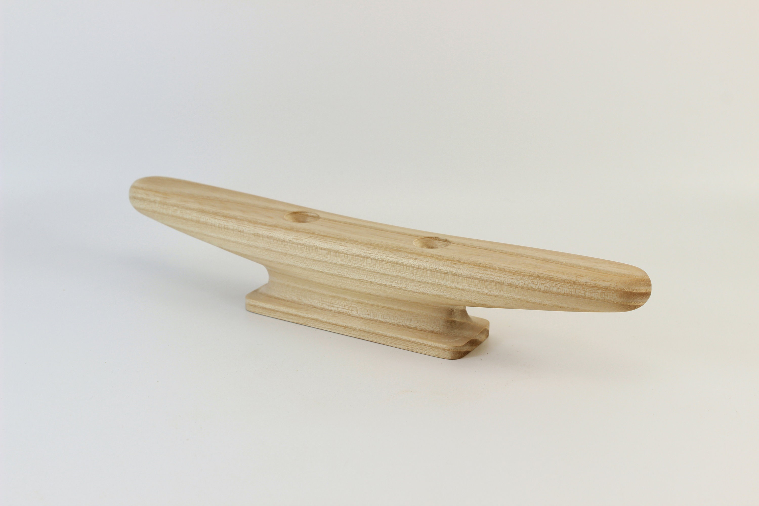Wooden Boat Cleat 200mm (8 Inch), Oak, White Ash, Black Ash, Black ...